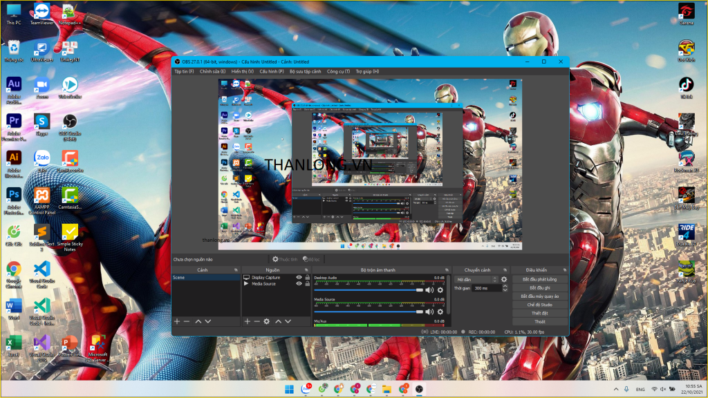 Hướng dẫn Download OBS Studio mới nhất 2025 | Thần Long